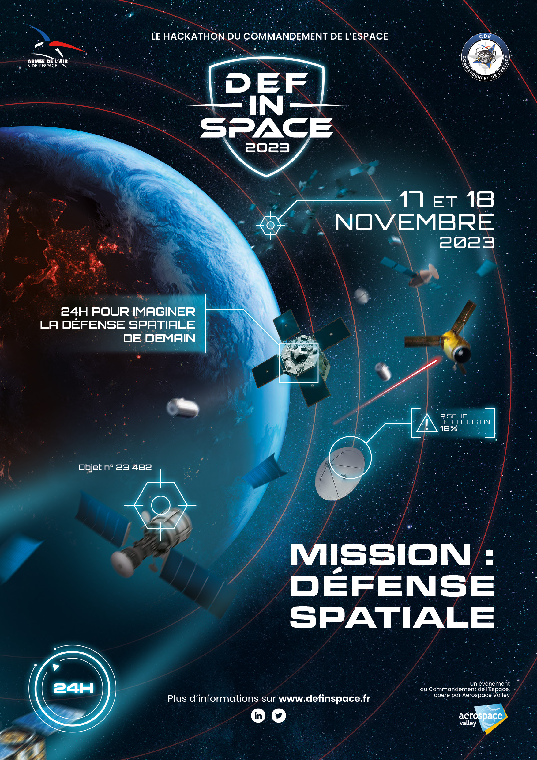 DEFINSPACE 2023 : Relevez les nouveaux challenges DefInSpace et donnez vie à vos projets ...